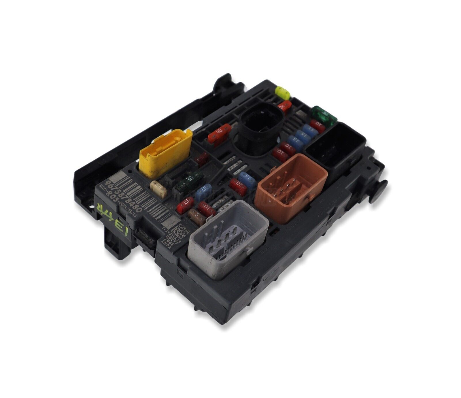 Peugeot Citroen BSM-R05-00 Fuse & Relay Box HW: 277 SW: 8E 9675878480 ...