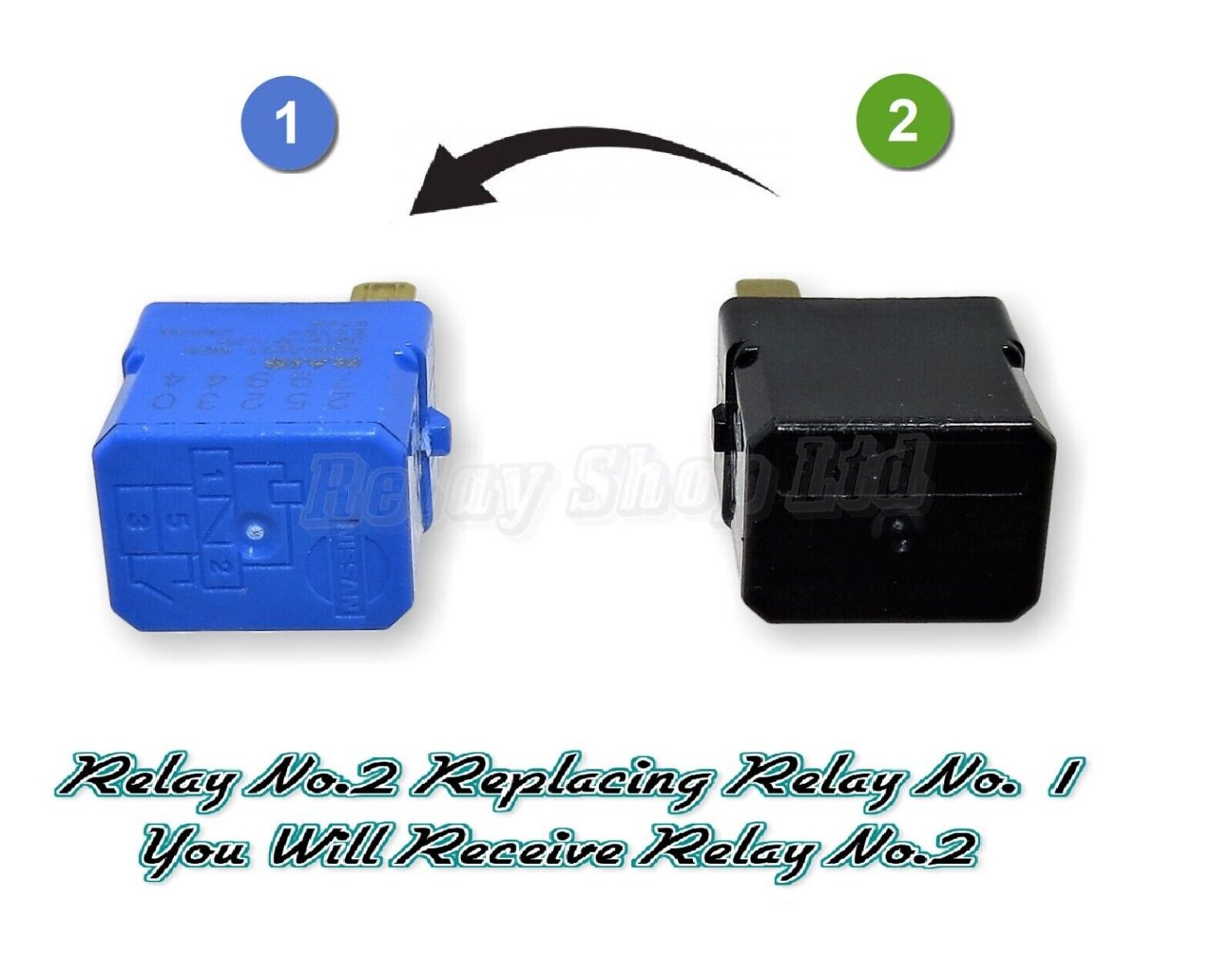 Genuine Nissan 4-Pin Relay (Replacement) 2523079944 NAiS ACM33221-M29 ...